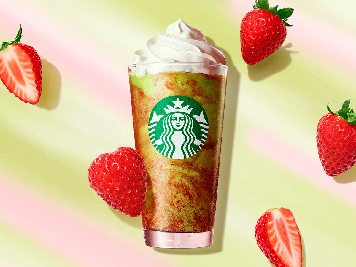 Starbucks Japan adds a Wimbledon Frappuccino to its menu for a limited ...