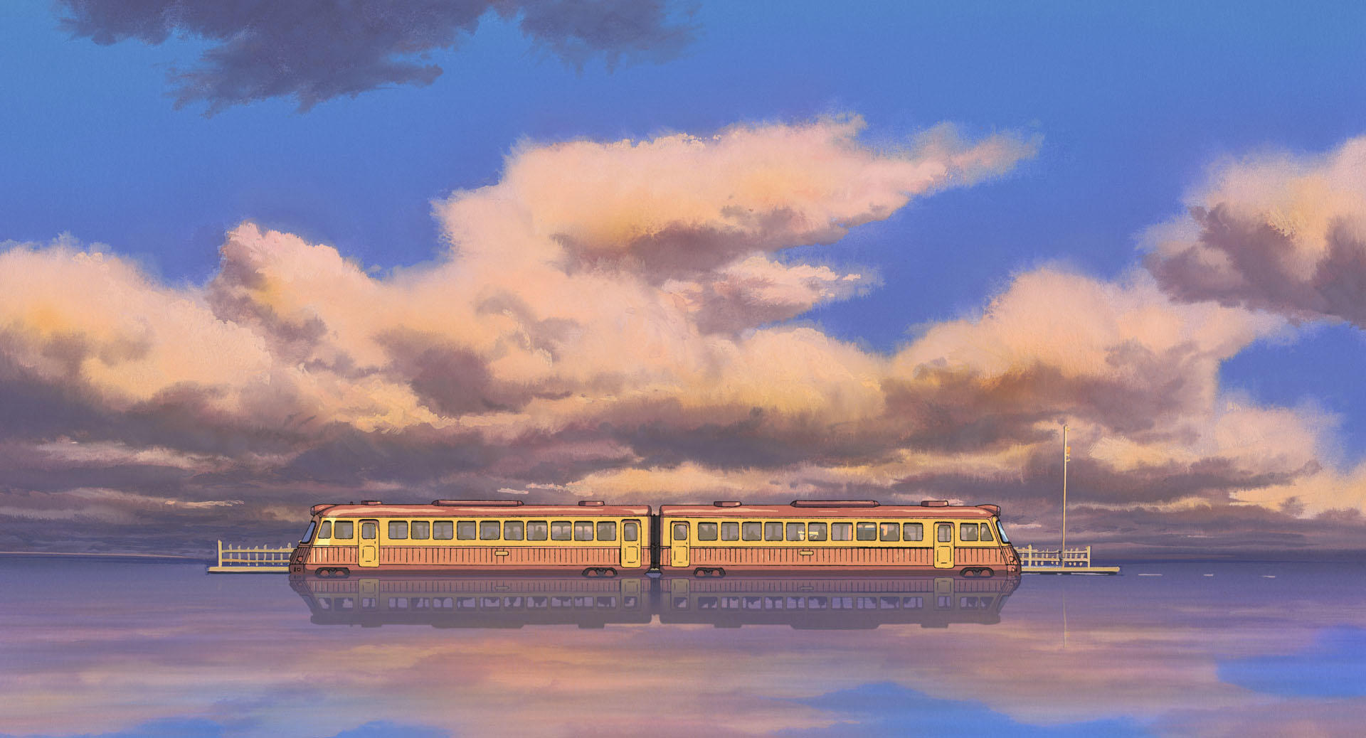 Japan has a Ghibli train where you can travel by the sea with Spirited ...