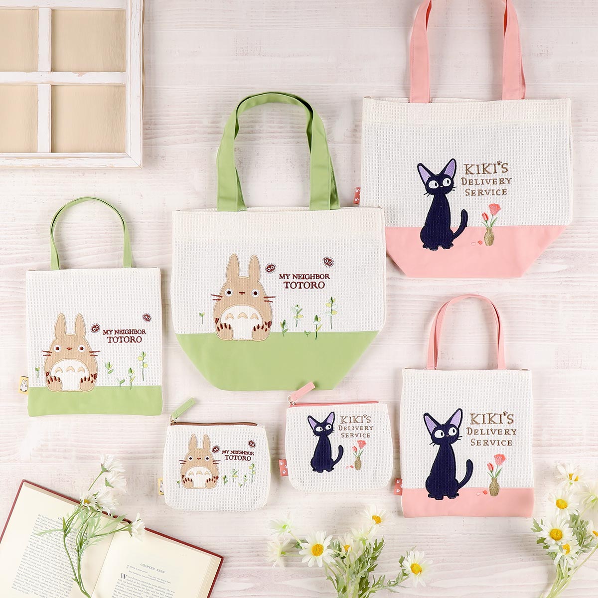 Studio Ghibli releases new waffle bags for My Neighbour Totoro and Kiki ...