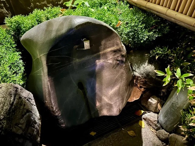 Open-air public toilet at Sensoji temple in Tokyo is waiting to be ...