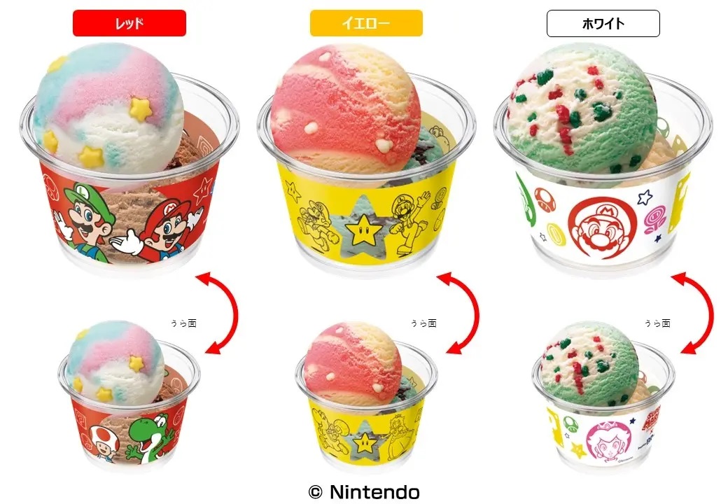 Super Mario and Baskin-Robbins Japan collab returns for 2024 with new ...