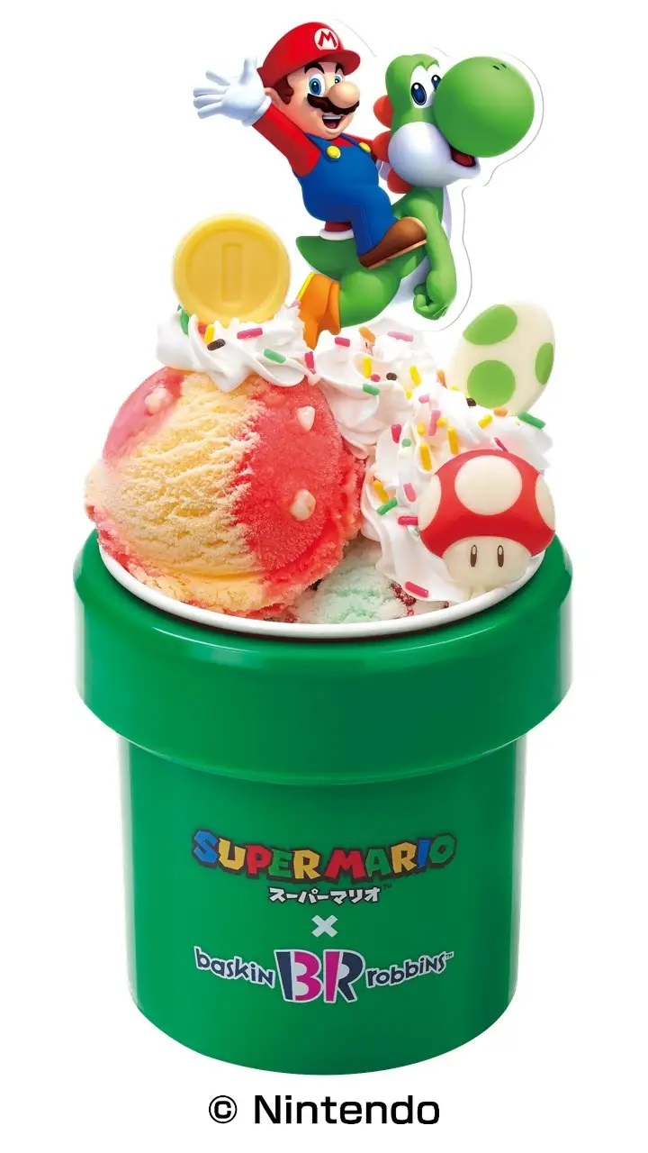 Super Mario and Baskin-Robbins Japan collab returns for 2024 with new ...