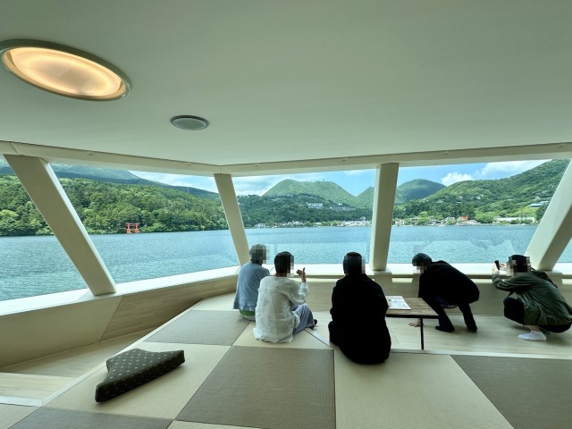 Sorakaze: New Hakone sightseeing cruise boat on Lake Ashi is as ...