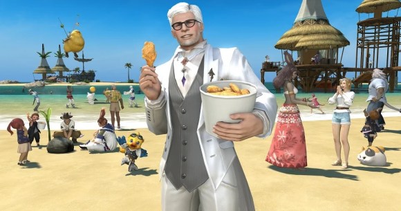 Final Fantasy and KFC team up for new collaboration meal, Colonel ...