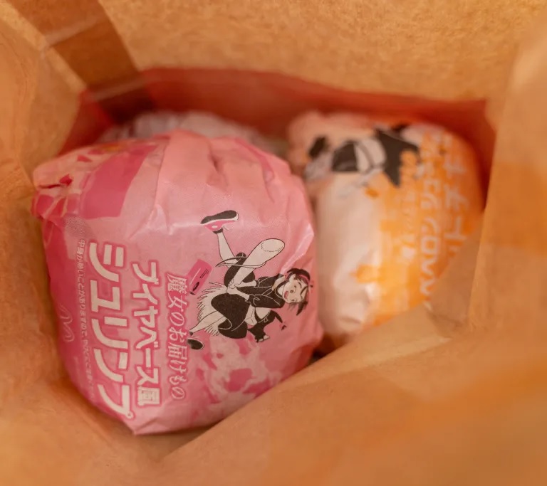 McDonald’s Japan now using adorable Kiki’s Delivery Service wrappers ...
