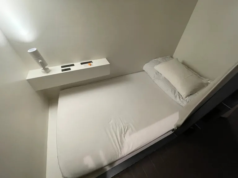 Low price and low privacy as we share a room with a single stranger at ...