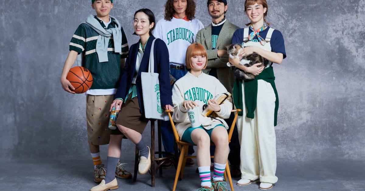 Starbucks releases college sweatshirts and baseball caps in Japan ...