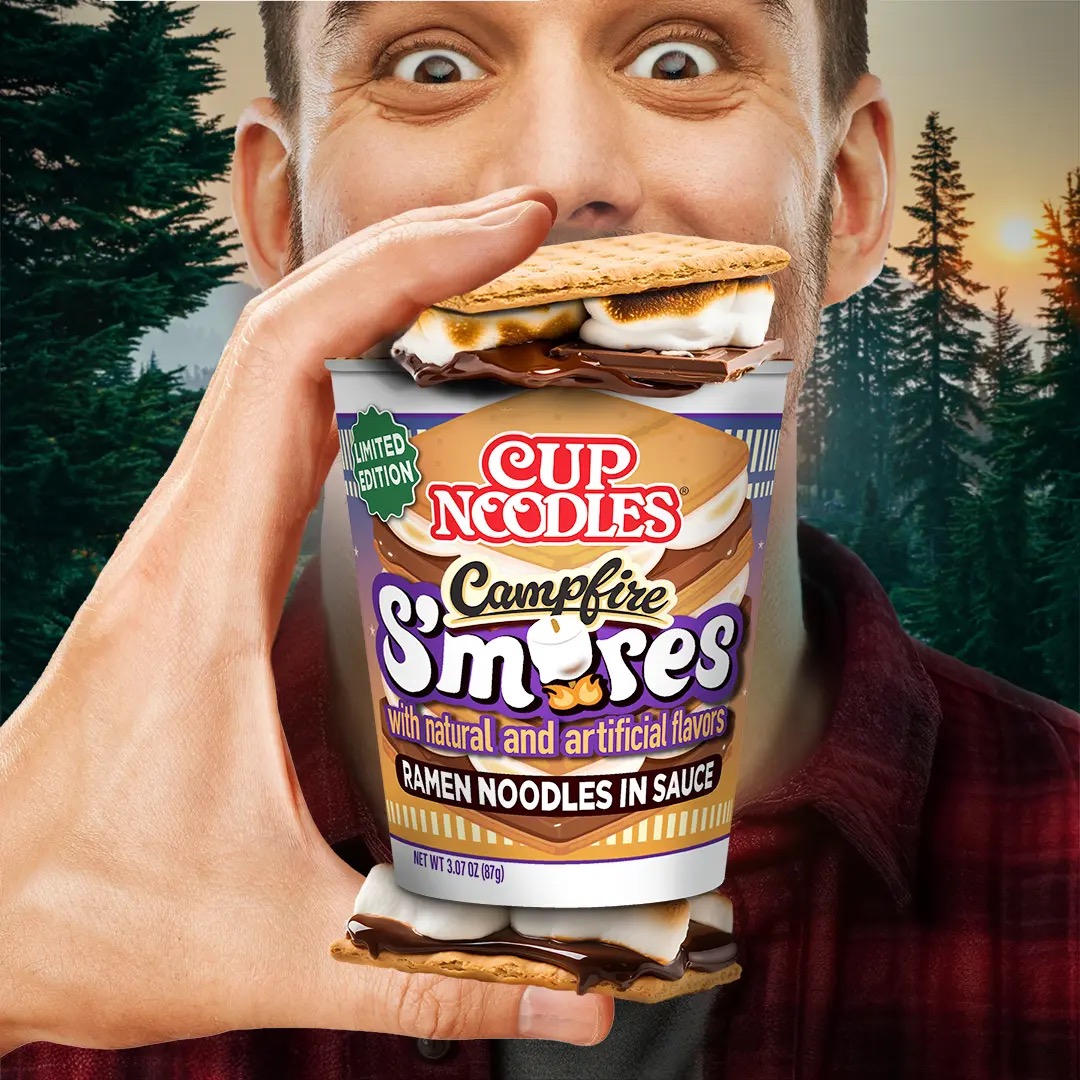 Cup Noodles Campfire S’mores puts a weird new twist on instant ramen ...