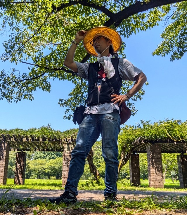 Mr. Sato reminds us that when the going gets hot, the hot get straw ...