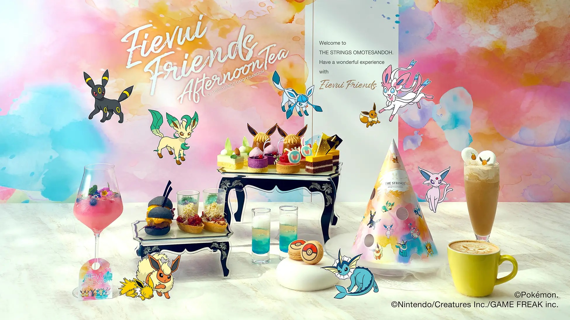 Fanciest Pokémon Eevee gets classy afternoon tea set at luxury hotel in ...