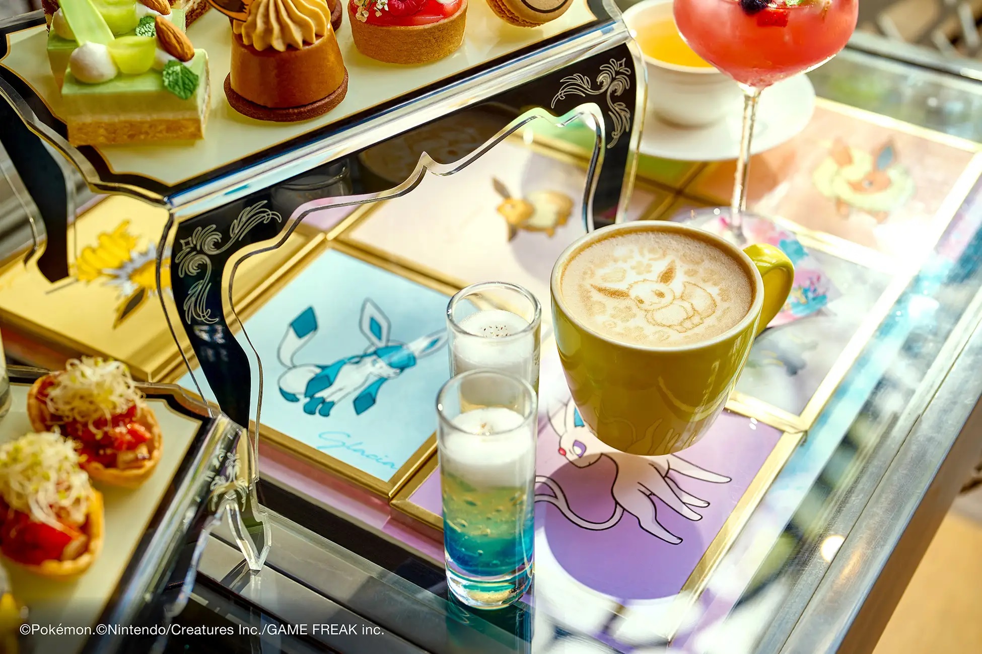 Fanciest Pokémon Eevee gets classy afternoon tea set at luxury hotel in ...