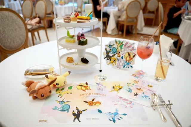 Eievui Friends Afternoon Tea: Eevee and its Eeveelutions disappoint one ...
