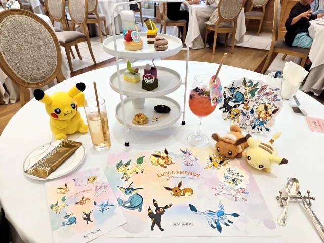 Eievui Friends Afternoon Tea: Eevee and its Eeveelutions disappoint one ...