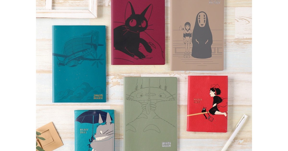 Ghibli schedule books, beautiful inside and out, are here to help plan ...