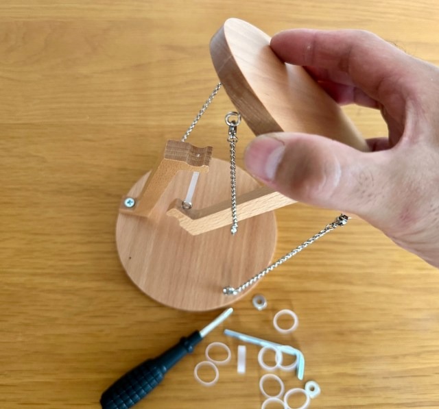 Defying gravity and common sense with the lowest-rated tensegrity table ...