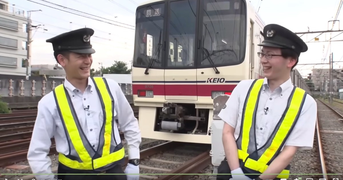 Japanese train driver and conductor duo melt hearts with behind-the ...