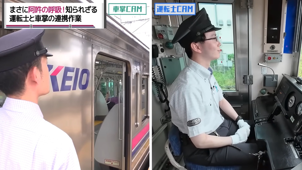 Japanese train driver and conductor duo melt hearts with behind-the ...