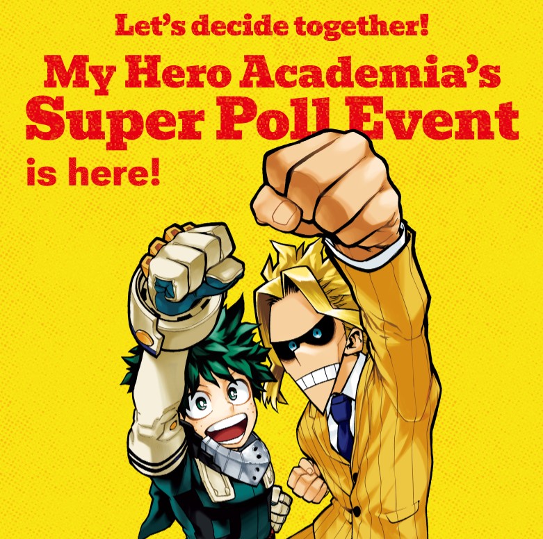 My Hero Academia now accepting votes for “World Best Hero” from its ...