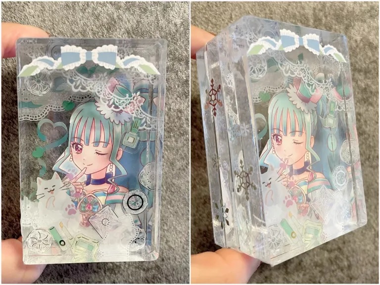 Daiso DIY anime art! How to make awesome acrylic character blocks with ...