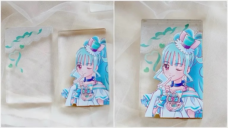Daiso DIY anime art! How to make awesome acrylic character blocks with ...