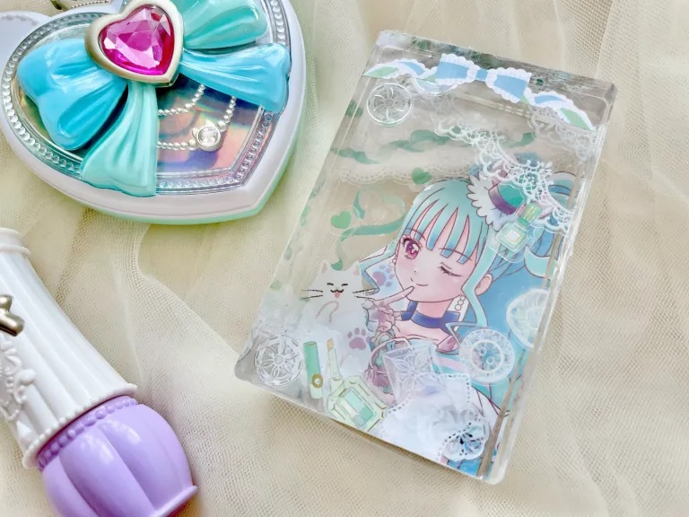 Daiso DIY anime art! How to make awesome acrylic character blocks with ...