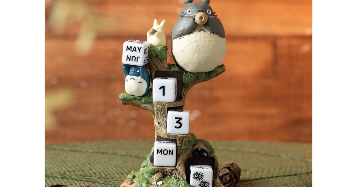 These beautiful Studio Ghibli 10,000-year calendar figures are actually ...