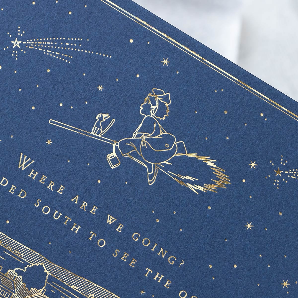 Night sky Studio Ghibli greeting cards are a beautiful reason to put ...