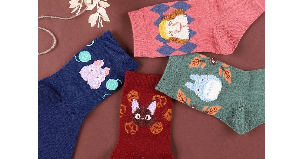 Gigantic Studio Ghibli sock line is cute, clever, and overall awesome ...