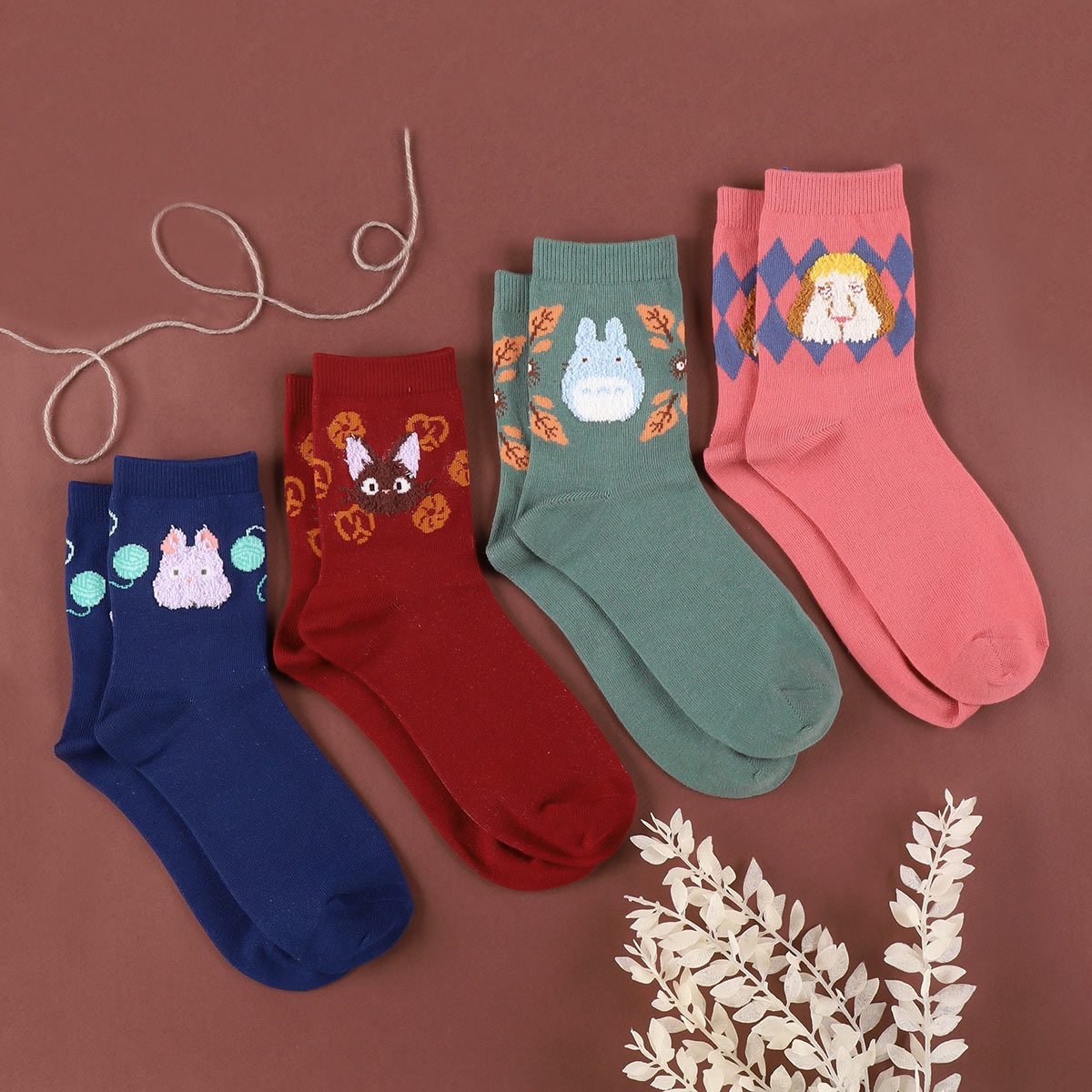 Gigantic Studio Ghibli sock line is cute, clever, and overall awesome ...