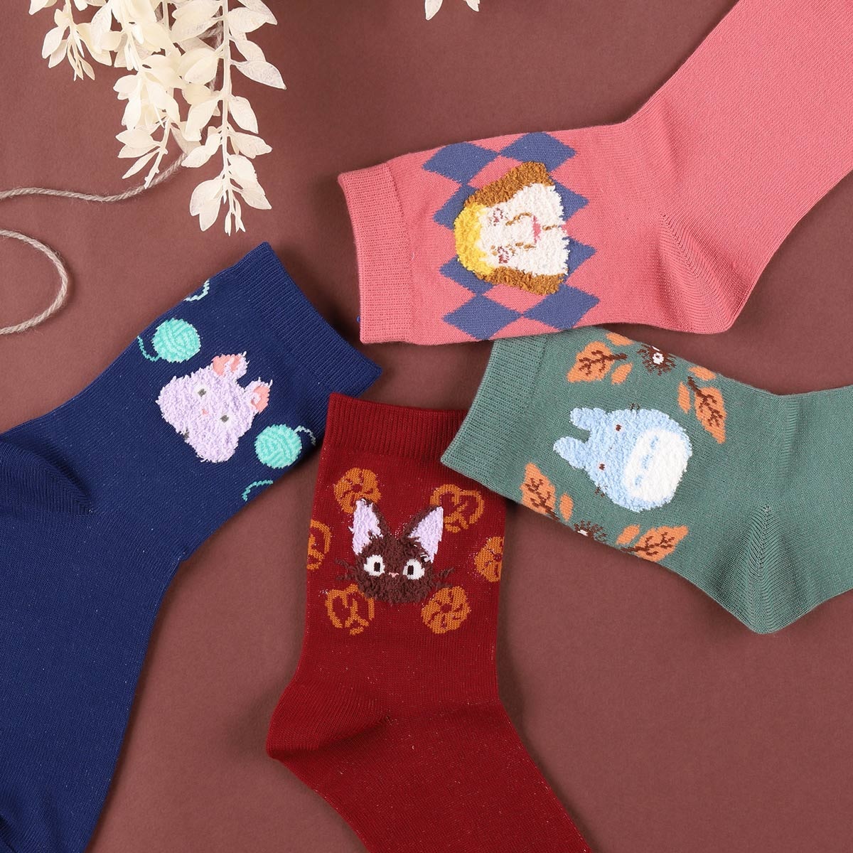 Gigantic Studio Ghibli sock line is cute, clever, and overall awesome ...