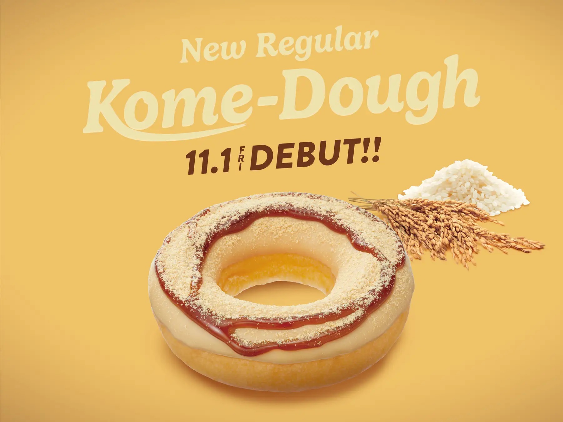 Japanese rice-flour donut line added to permanent menu at Krispy Kreme ...