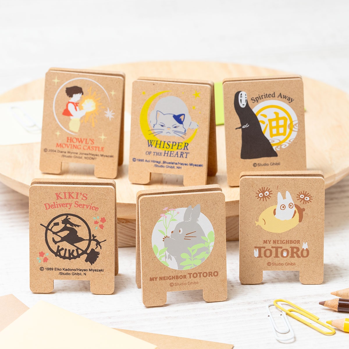 Studio Ghibli releases new wooden stand clips featuring cute cast of ...