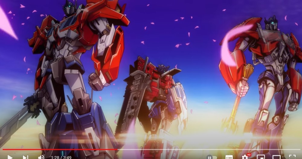 Awesome Transformers 40th anniversary anime short created in famous ...