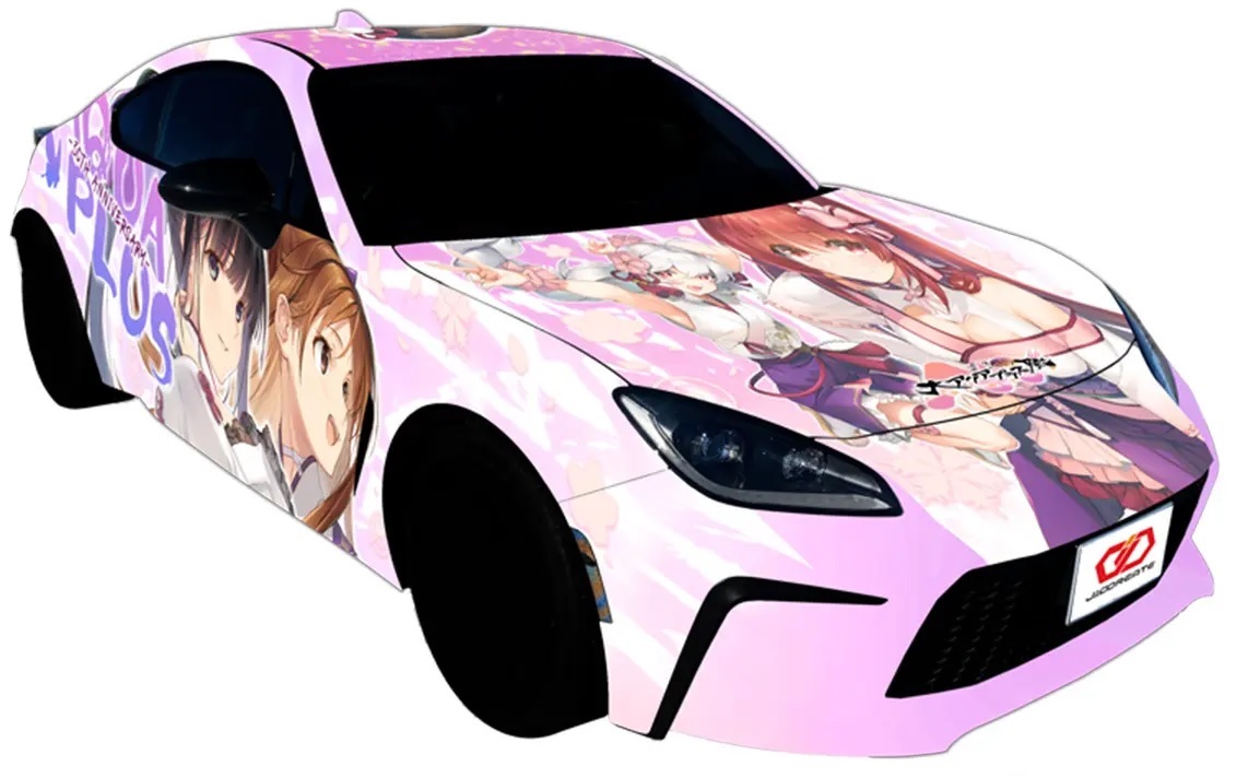 Official anime art itasha cars go on sale to celebrate 30 years of ...