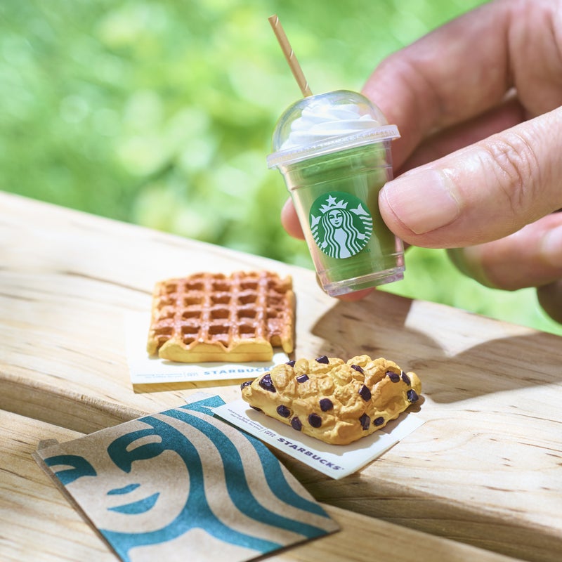 Starbucks releases a tiny Matcha Frappuccino as part of new miniatures ...
