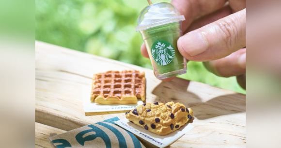 Starbucks releases a tiny Matcha Frappuccino as part of new miniatures ...