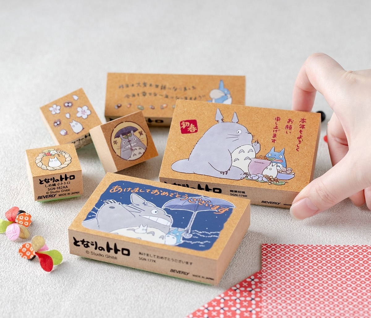 Totoro stamp collection lets you add adorable Ghibli touches to cards ...