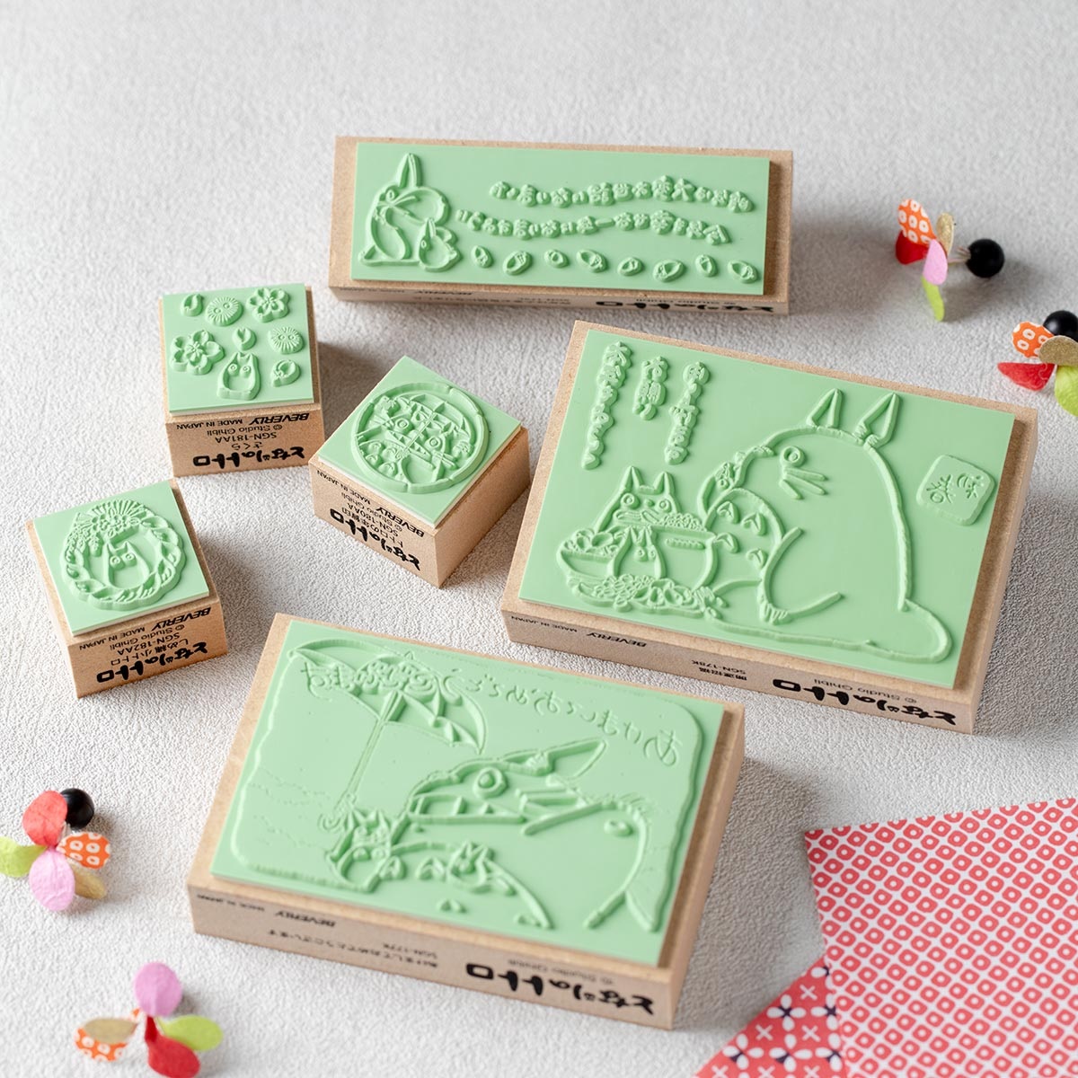 Totoro stamp collection lets you add adorable Ghibli touches to cards ...
