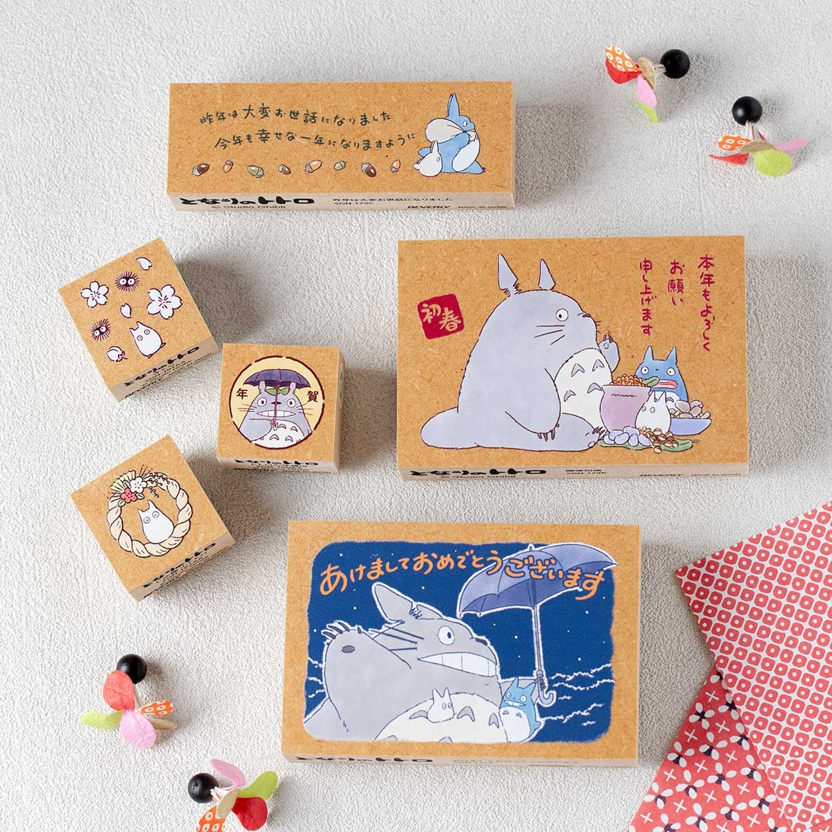 Totoro stamp collection lets you add adorable Ghibli touches to cards ...