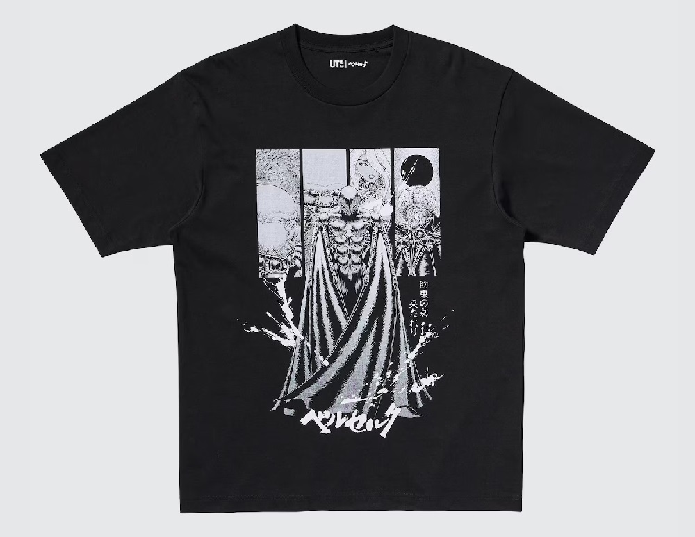 Berserk T-shirts coming to Uniqlo for launch of new Manga Curation line ...