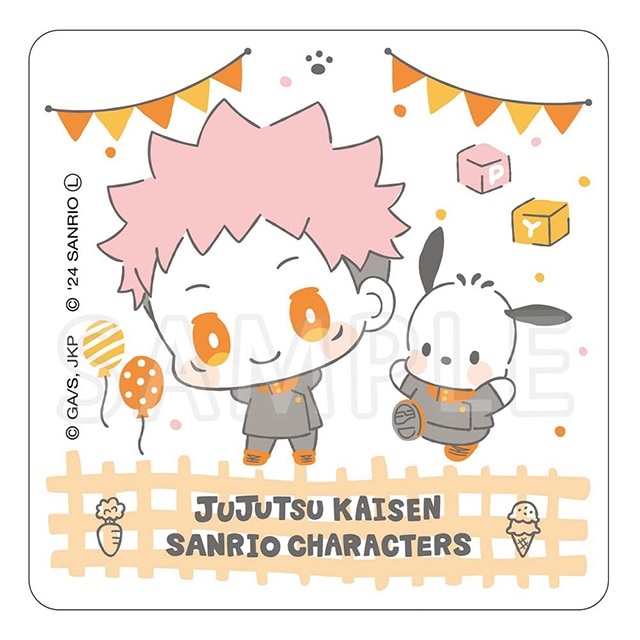 Dark and edgy Jujustu Kaisen teams up with bright and cheery Sanrio for ...