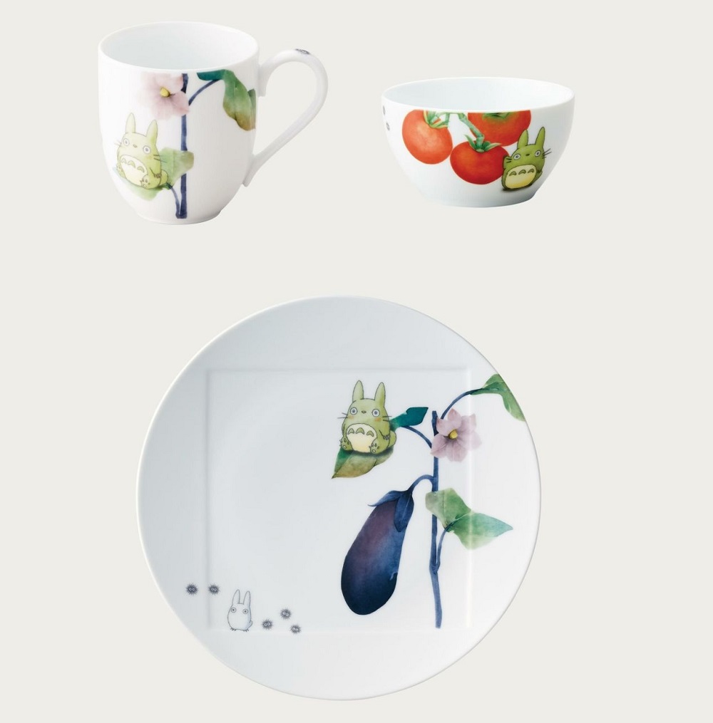 Totoro ceramic dishware will have your kitchen looking Ghibli elegant ...