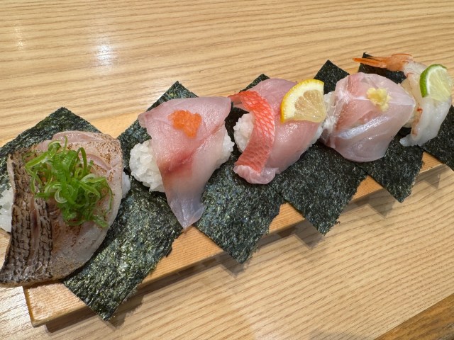We sample the deep sea fish and more at this delectable sushi ...