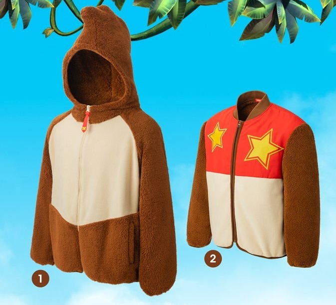 Put it on and look like Donkey Kong! Nintendo releases DK jackets, more ...