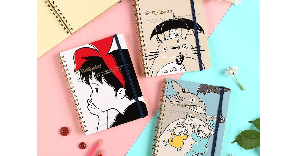 Studio Ghibli notebooks are a beautiful place to write down your ...