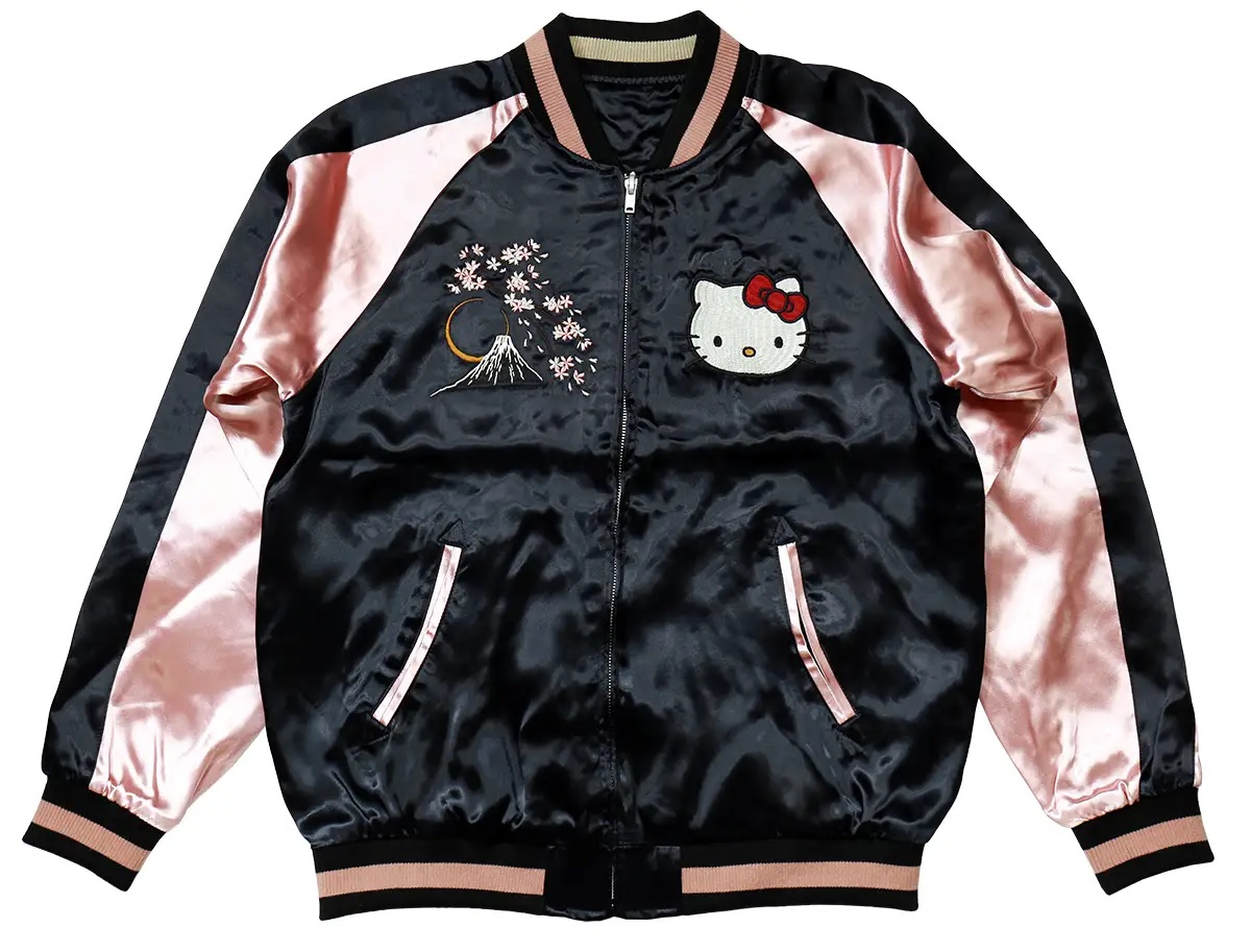 Hello Kitty, My Melody sukajan jackets combine symbols of Japan ...