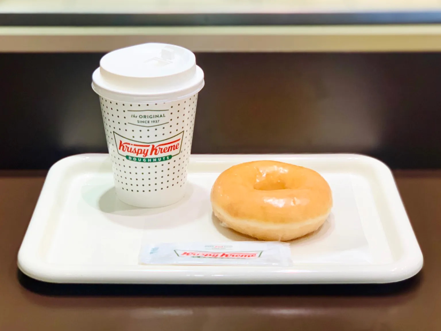 How to get a free Krispy Kreme original glazed doughnut with your ...
