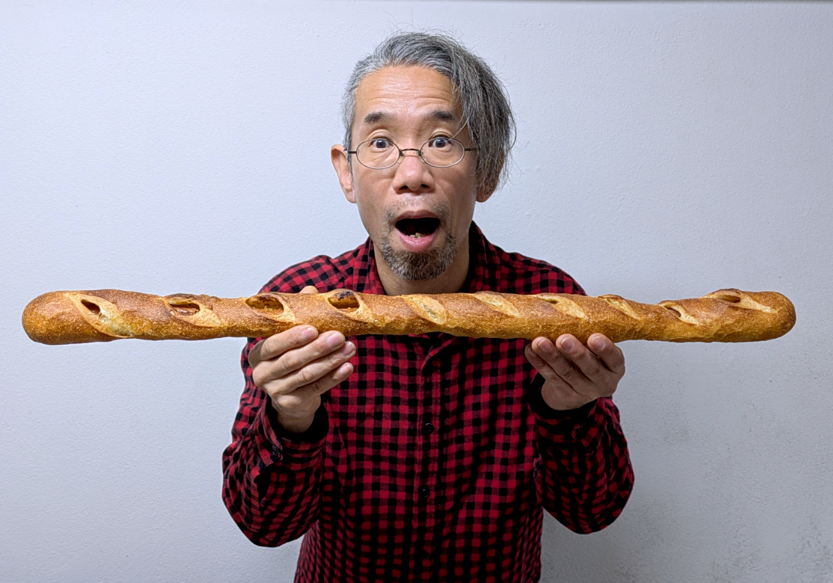 Did Mr. Sato just discover Japan’s longest bread? | SoraNews24 -Japan News-