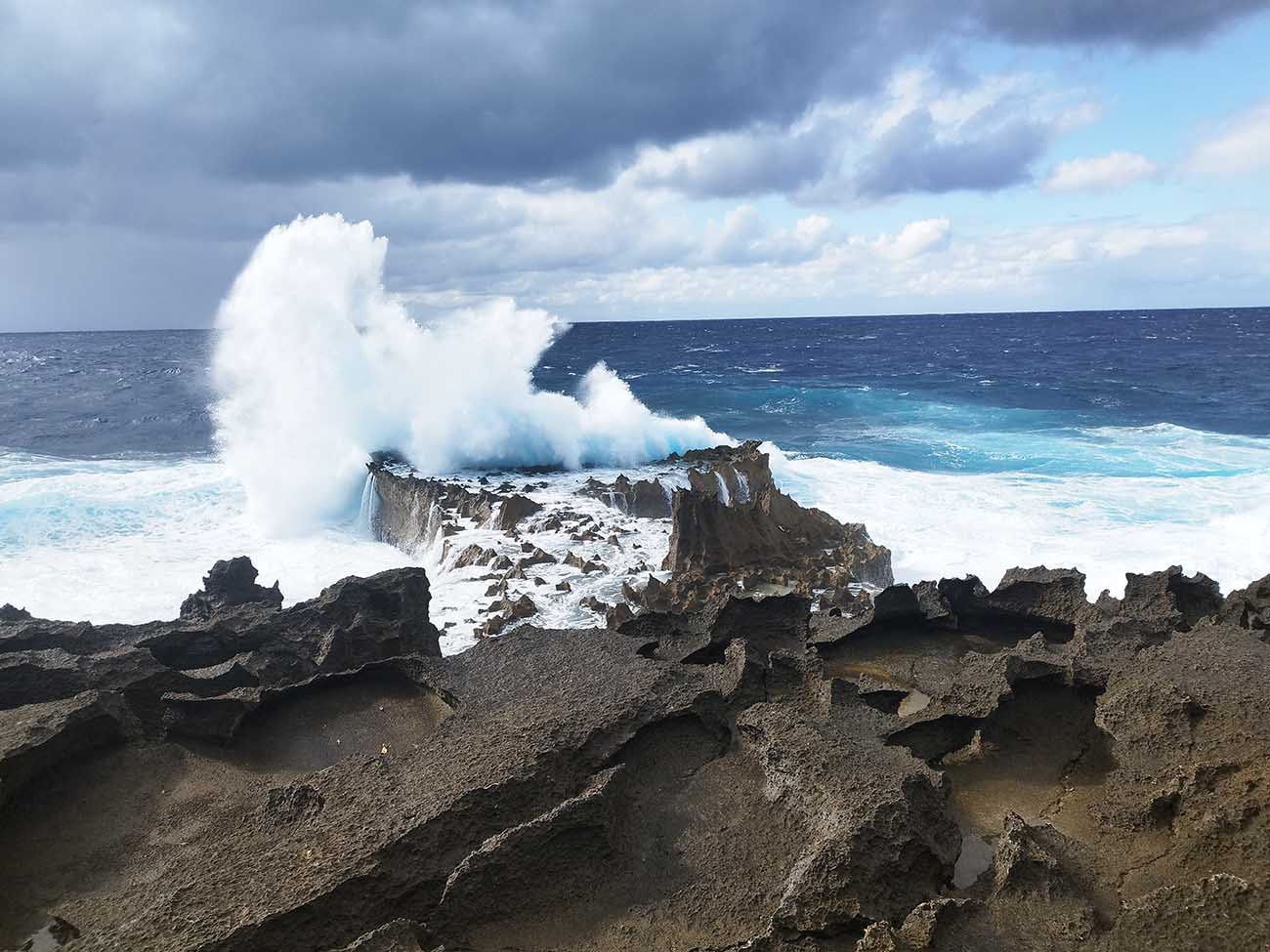 Dog-killing waves create spectacular views on this remote Japanese ...