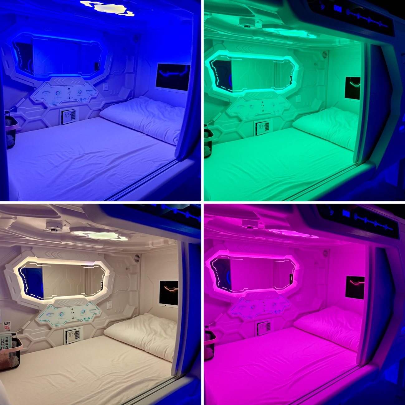 Sleep in a futuristic space pod at this interstellar capsule hotel just ...